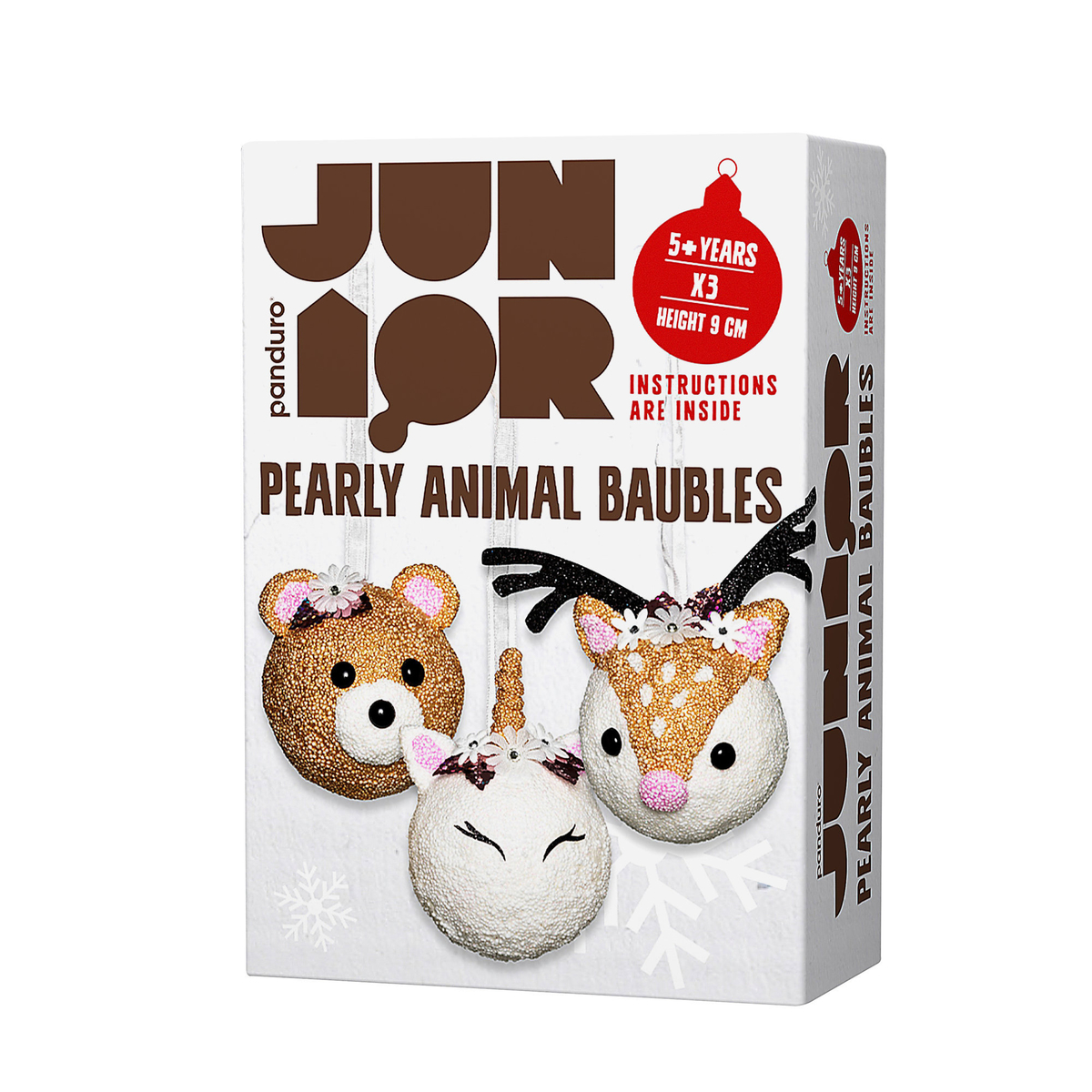 DIY-kit Pearly Animal Baubles | Panduro