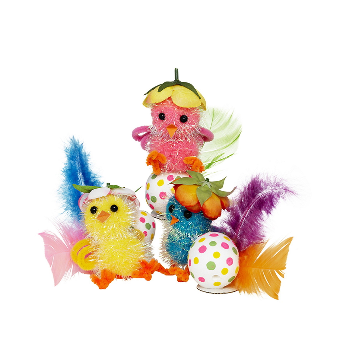 DIY-kit Fuzzy Chicks | Panduro