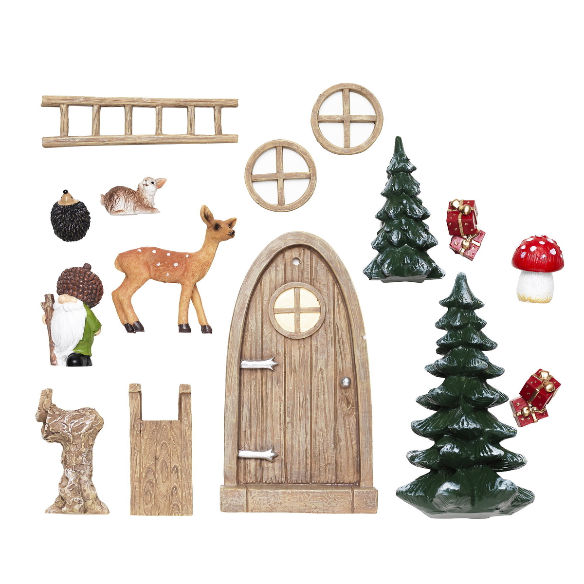 Miniatyrkit Magical Gnome Garden – skapa julens vackraste nissedörr ...