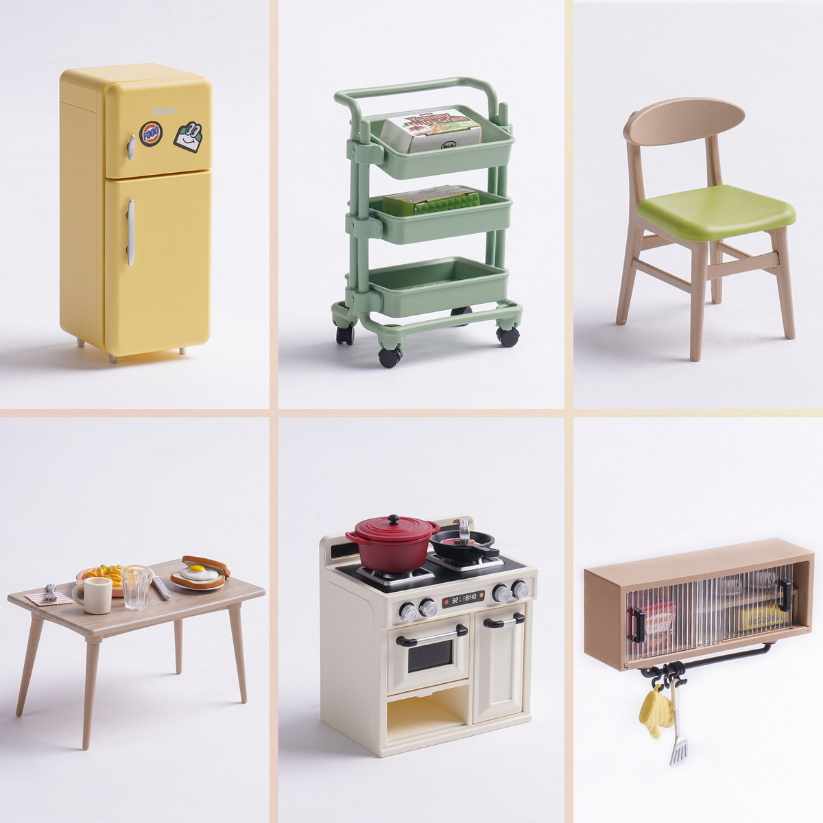 Rolife DIY Super Creator Happy Meals Kitchen miniatyrdiorama – DW008 ...
