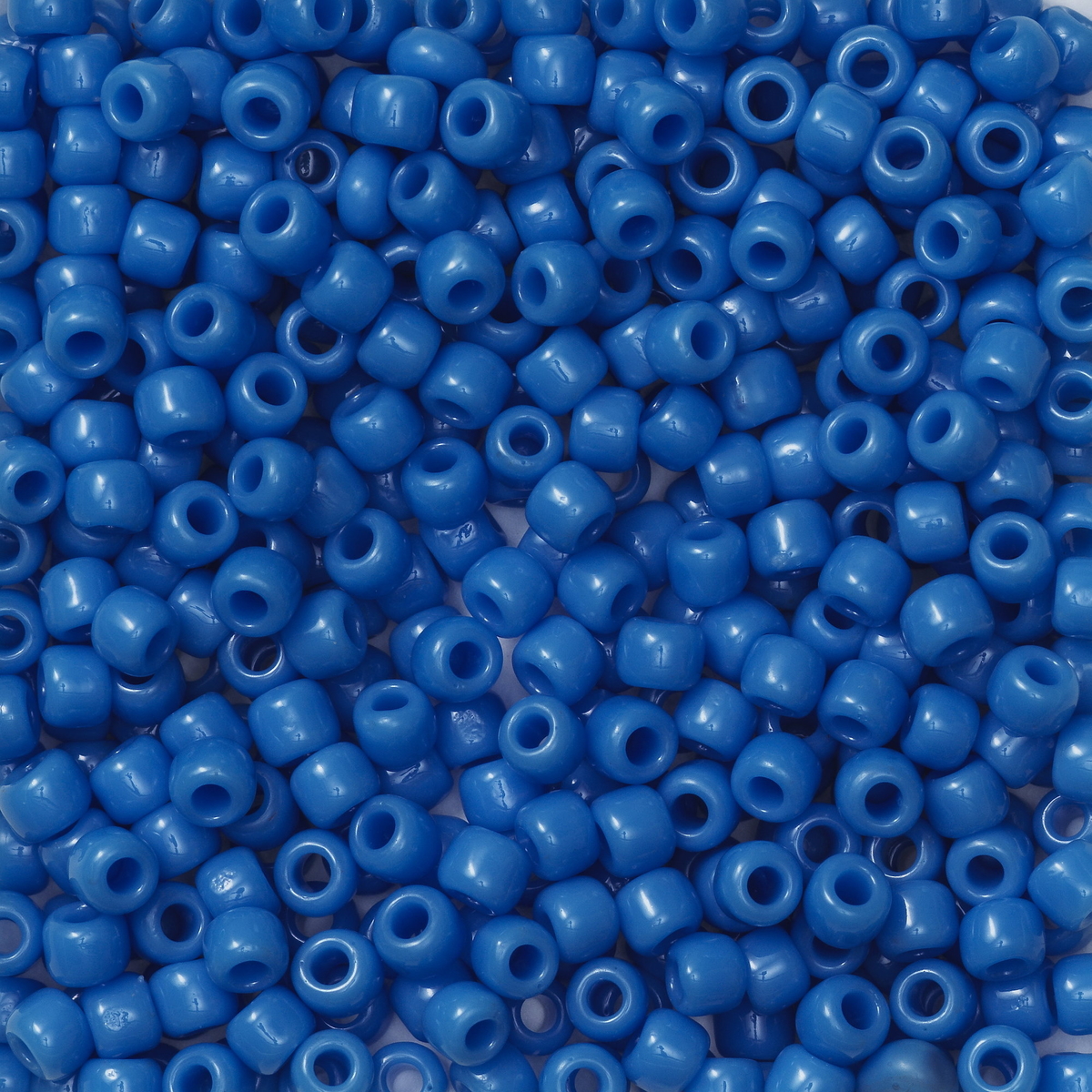 TOHO-pärlor runda 11/0 – blå, 43D Opaque cornflower | Panduro
