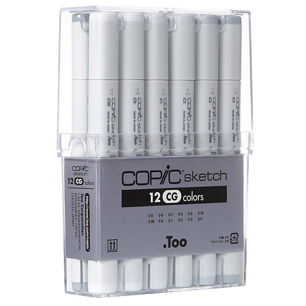 Copic Sketch Cool Grey Set 12 | Panduro