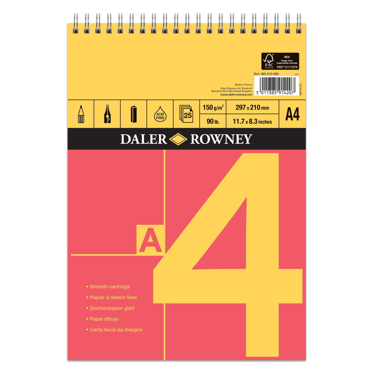 DR Drawing pad 150g A4