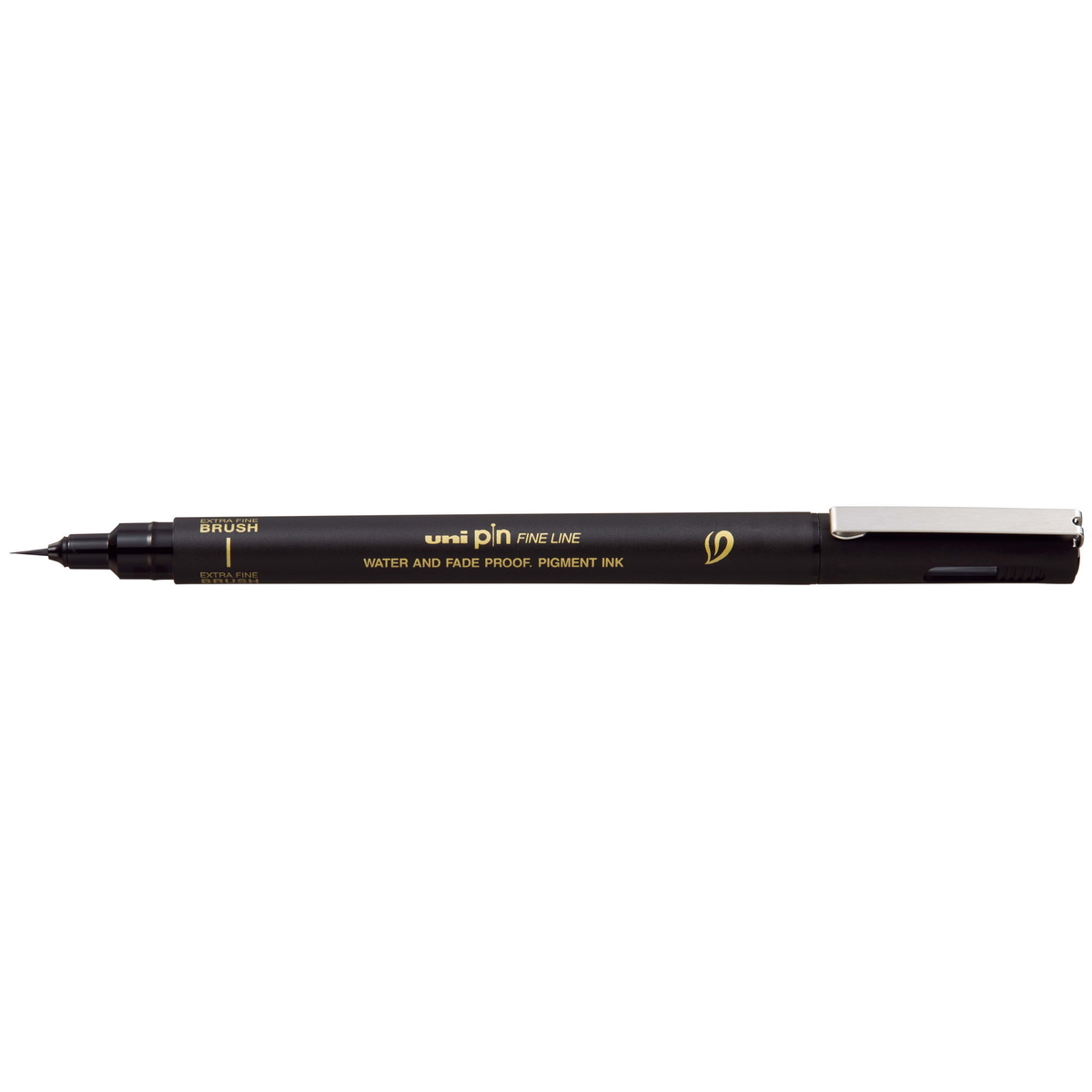 Uni Pin Fine Line Brush Black – med extra fin penselspets | Panduro