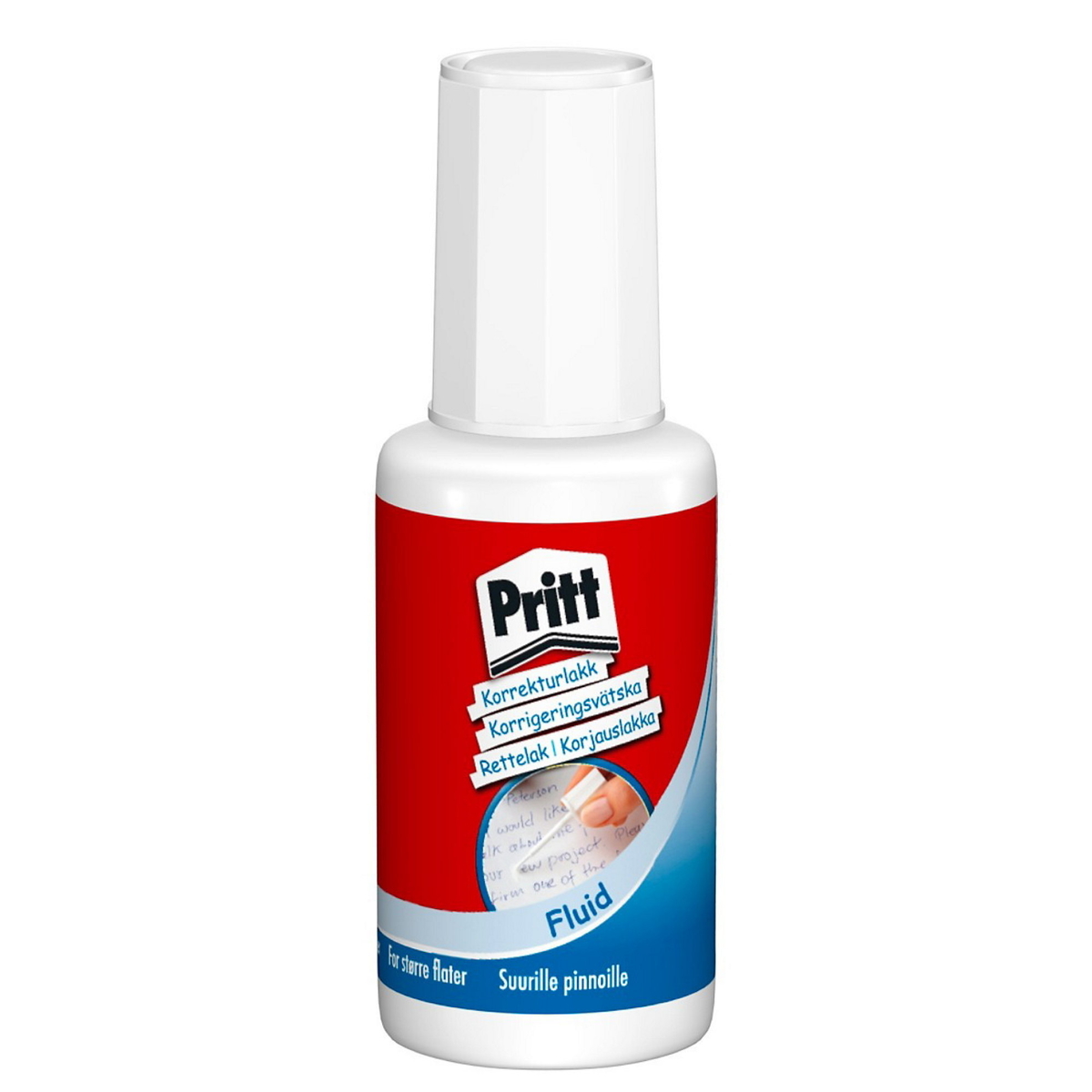 Pritt Tipp-Ex, vit korrigeringsvätska överstrykningsvätska, 20 ml ...