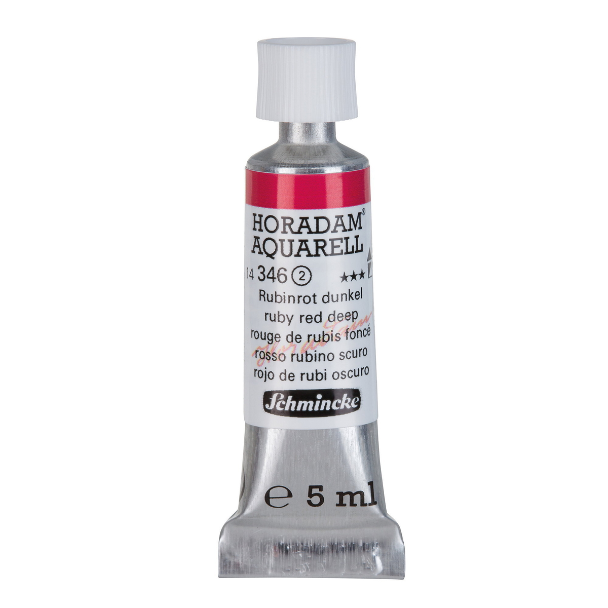 Schmincke Horadam akvarellfärg 5 ml – Ruby red deep 346 | Panduro