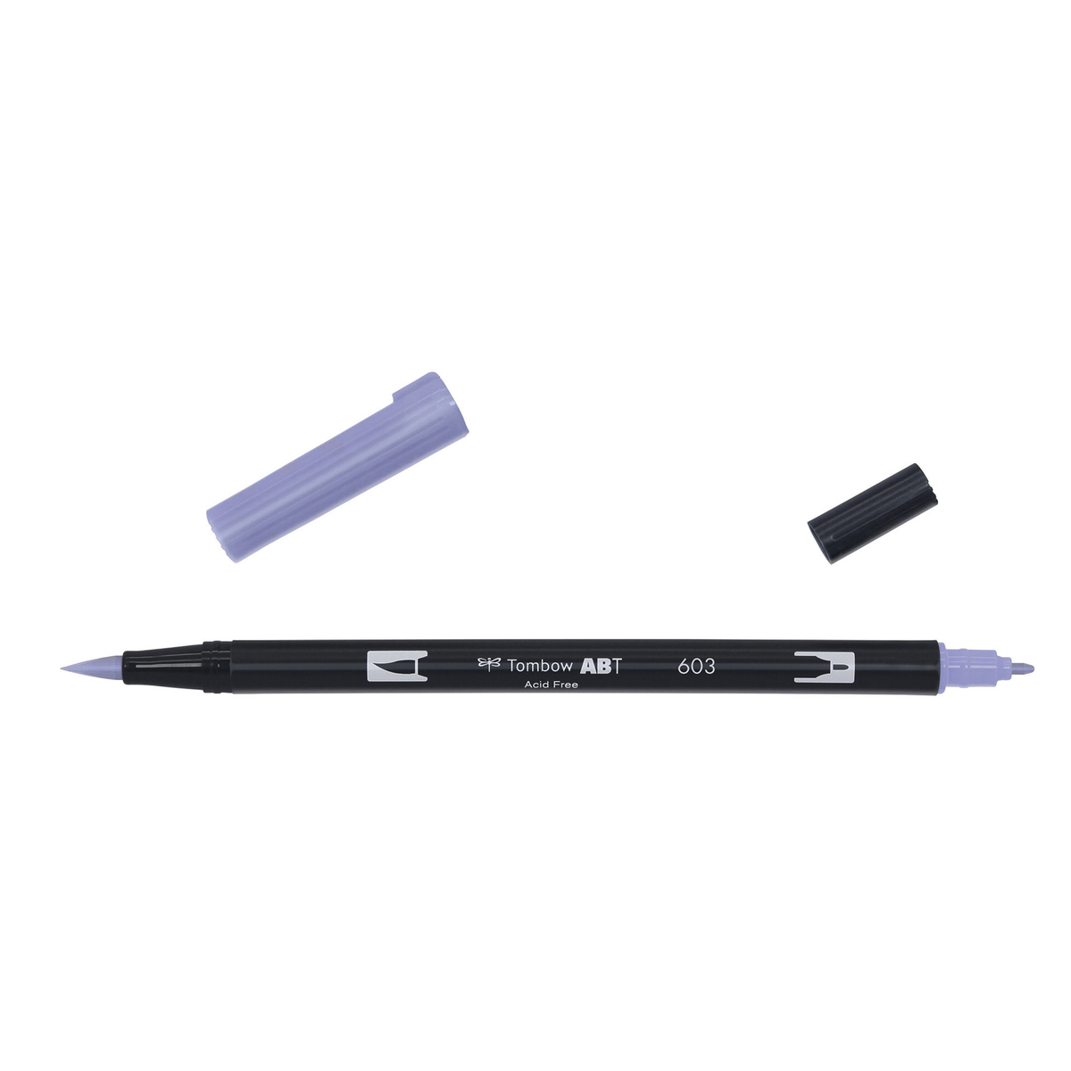Penselpenna Tombow ABT Dual Brush Pen Periwinkle 603 | Panduro