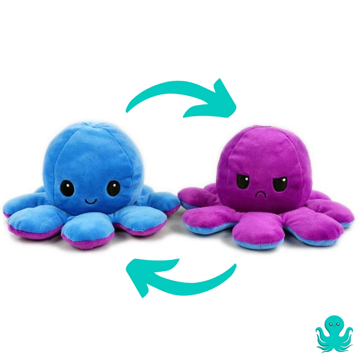 Mood Octopus Plush 20 cm – pris per styck