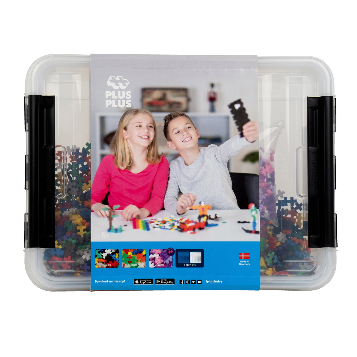 Plus-Plus Storage Box Mix | Panduro