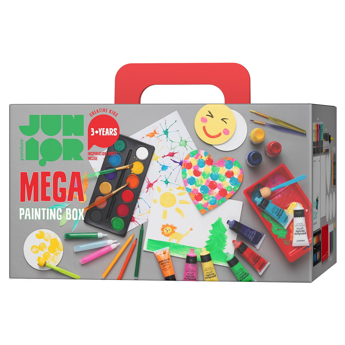 Pyssellåda Mega Painting Box – precis allt man kan tänka sig måla och ...