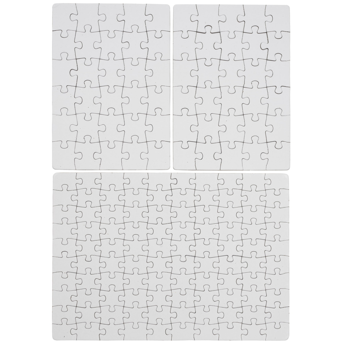 Rita och måla ditt eget pussel 3-pack – 1 A4-pussel och 2 A5-pussel ...