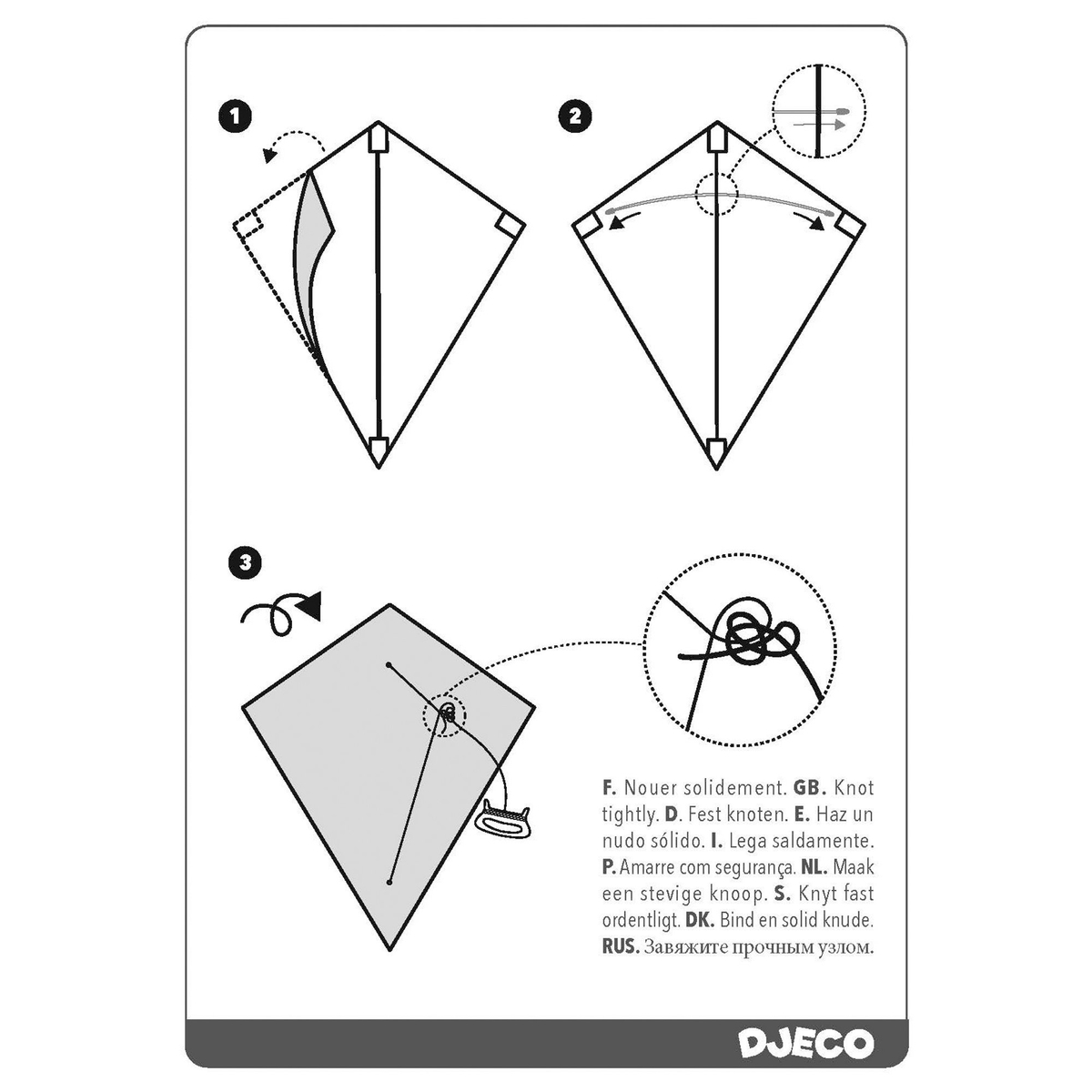 Flygande drake med ursnygg uggla – 70x60 cm | Panduro