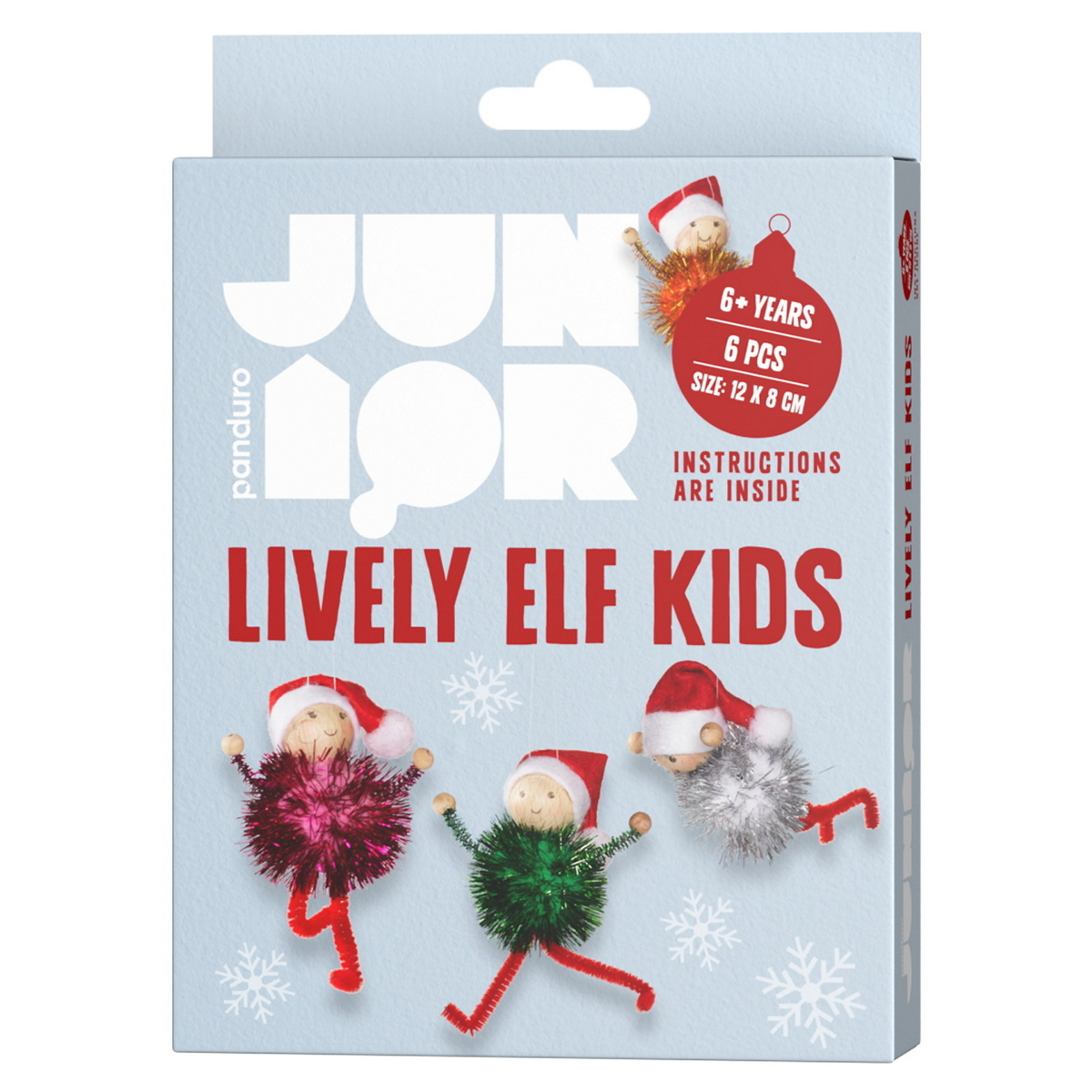 DIY-kit Lively Elf Kids – pyssla julens glittrigaste syskonskara – 6 ...
