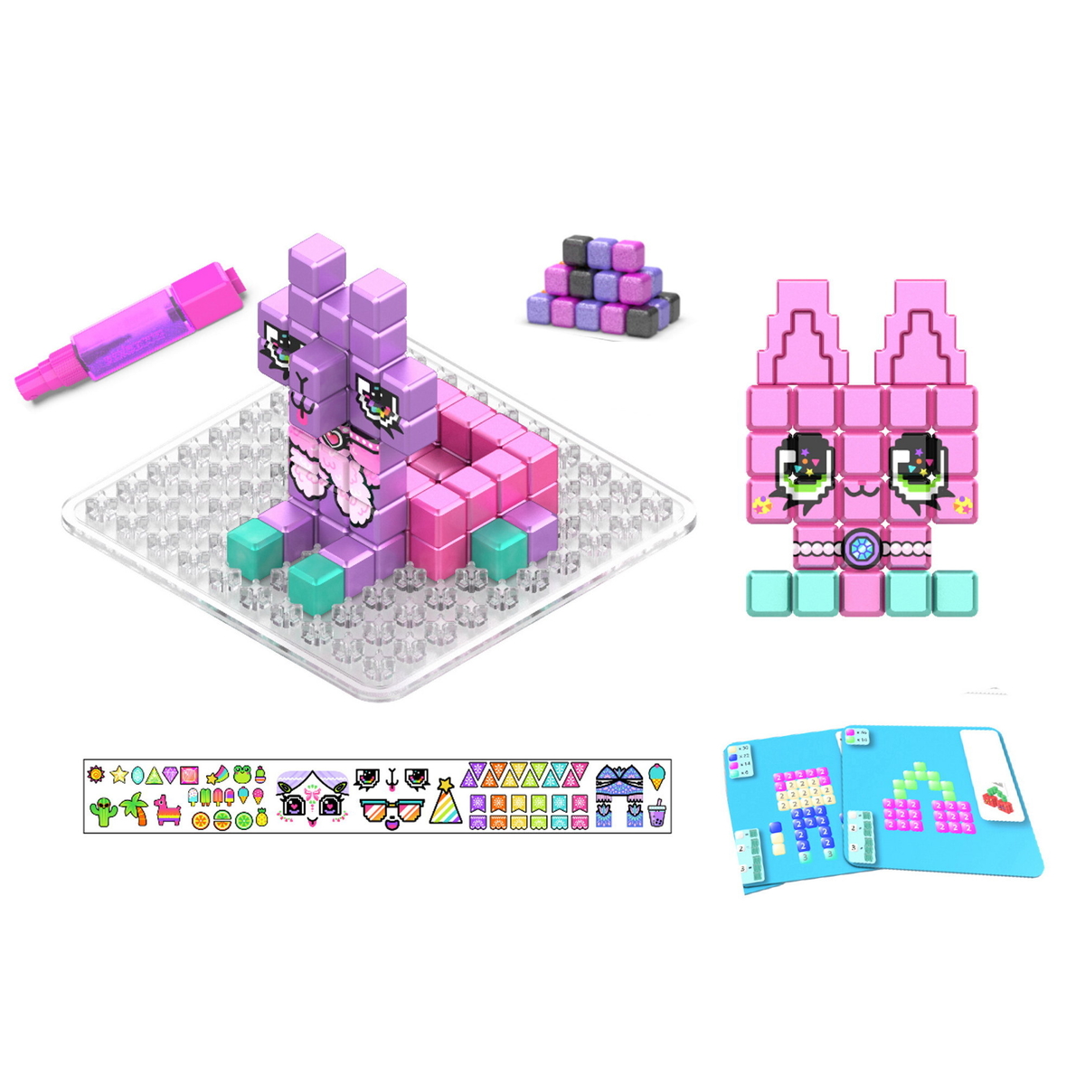 Pixobitz Feature Pack Metallic – perlekit til pikselkunst