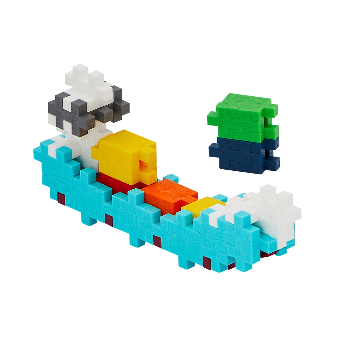 Plus-Plus Container ship / fraktskepp – tub med 100 bitar | Panduro