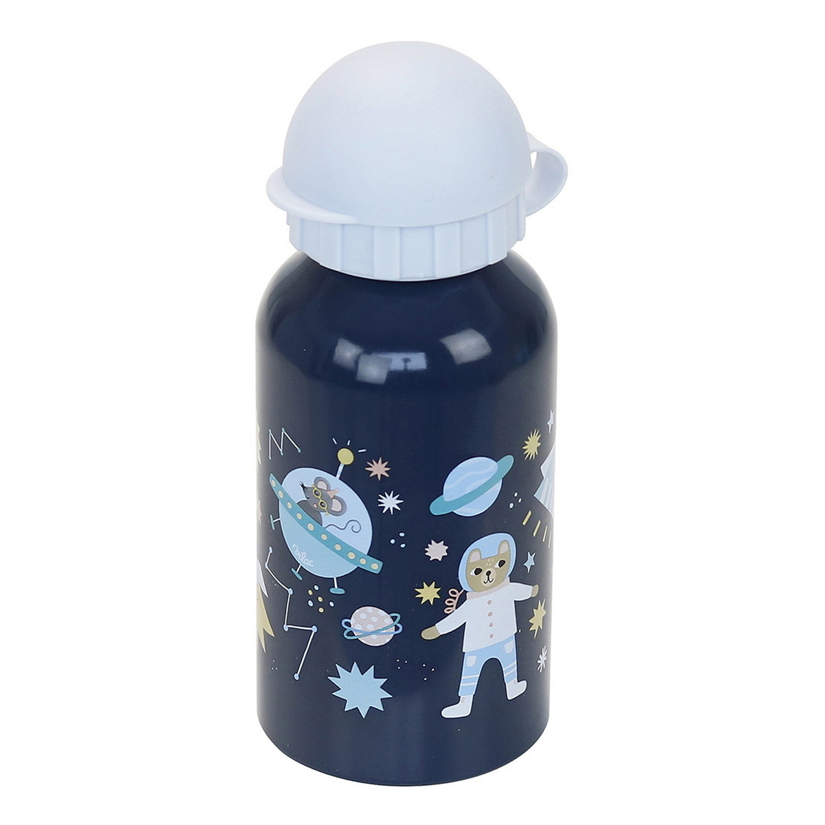 Snygg vattenflaska i metall – pris per styck, säljs assorterat online ...