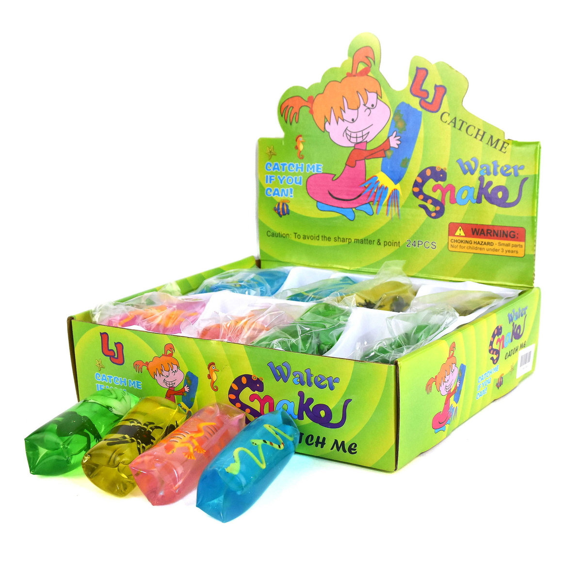 Vattenorm med insekter – säljs assorterat, pris per styck | Panduro