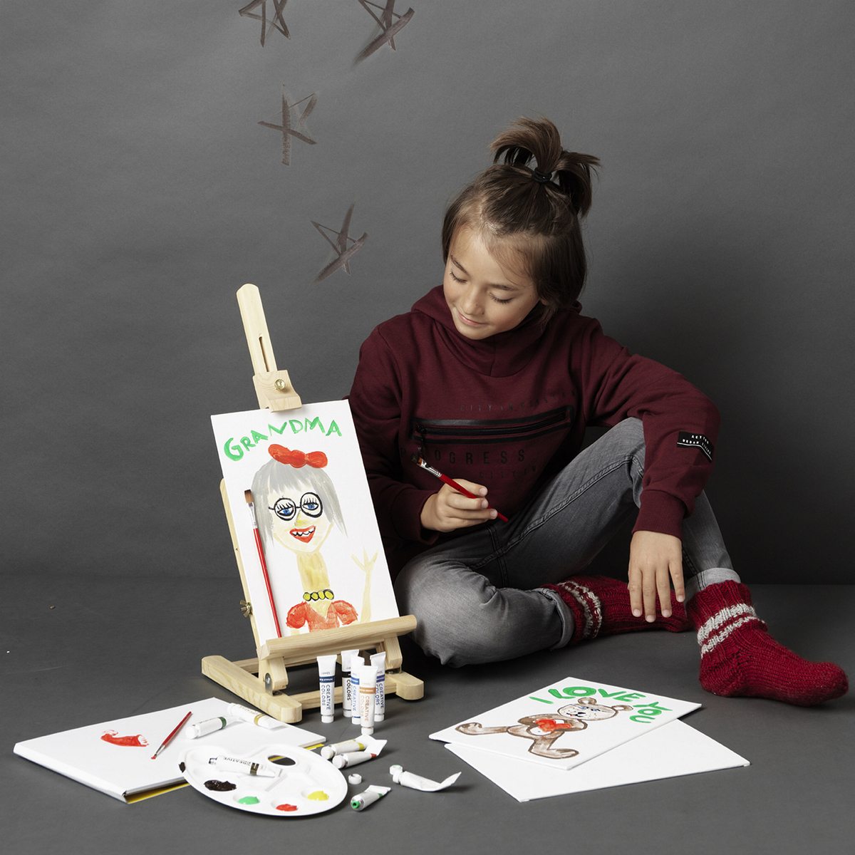 Staffeli & malerkit til barn | Panduro