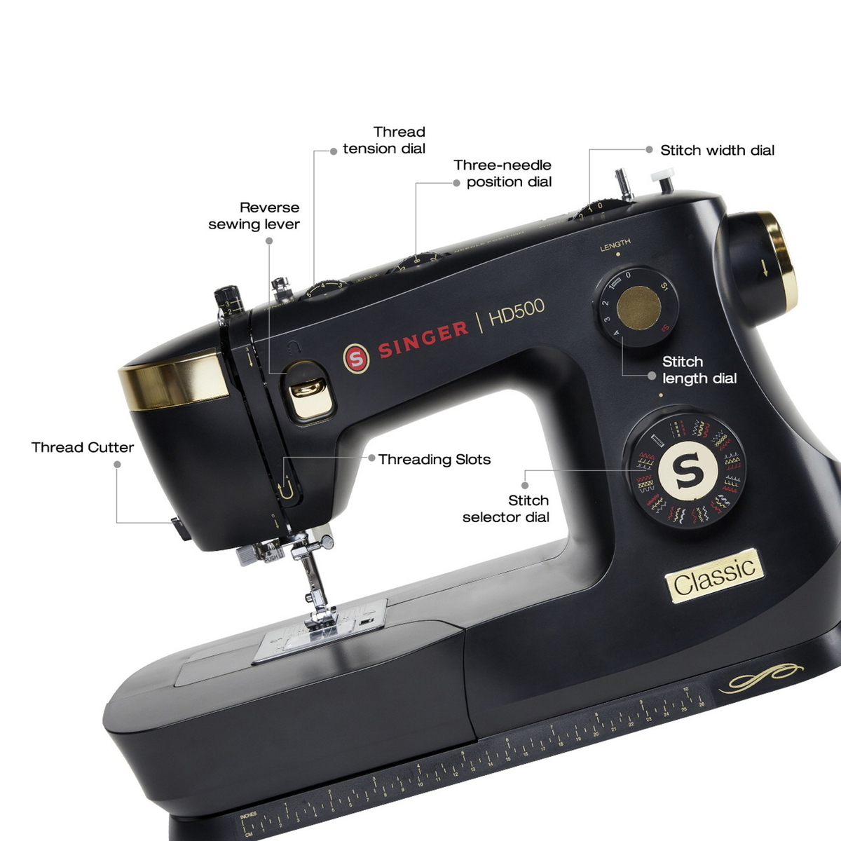Symaskin Singer HD 500 Classic, en kraftpakke med stilig ...