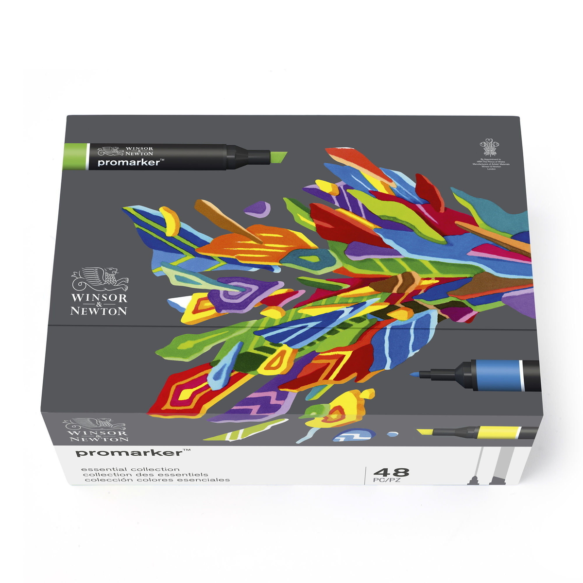 Winsor & Newton Promarker Essential Collection, set med 48 promarkers ...