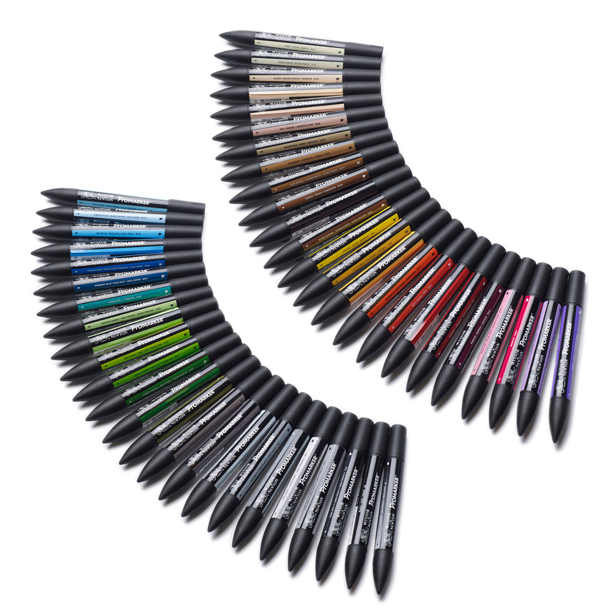 Winsor & Newton Promarker Essential Collection, set med 48 promarkers ...
