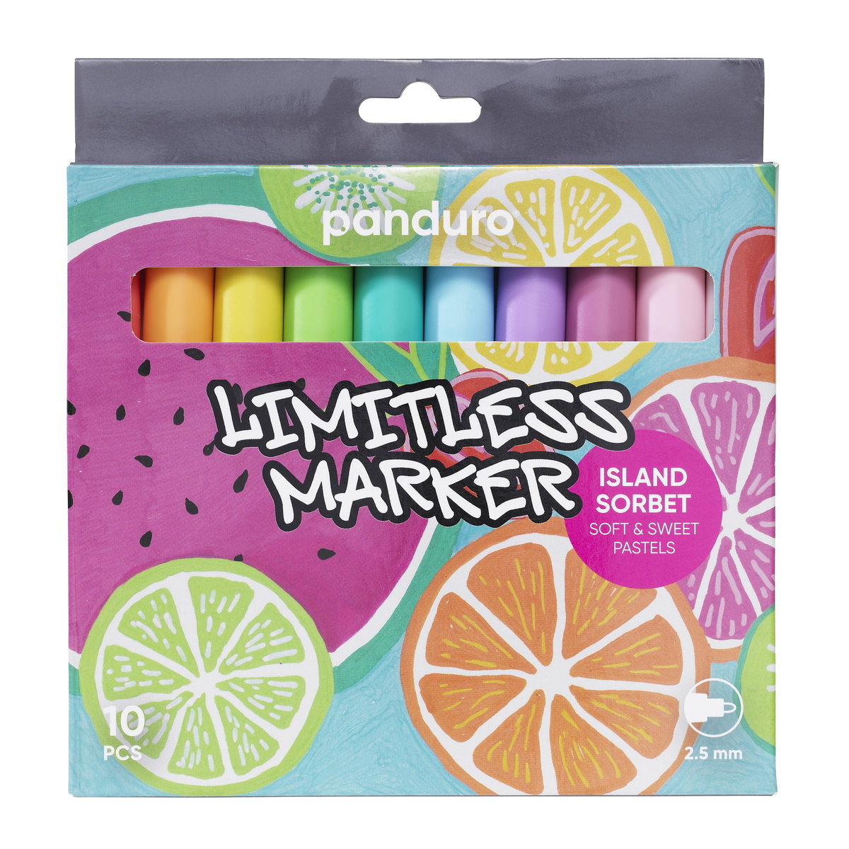 Limitless Markers Island Sorbet Set 10 – akrylpennor i fruktiga och ...