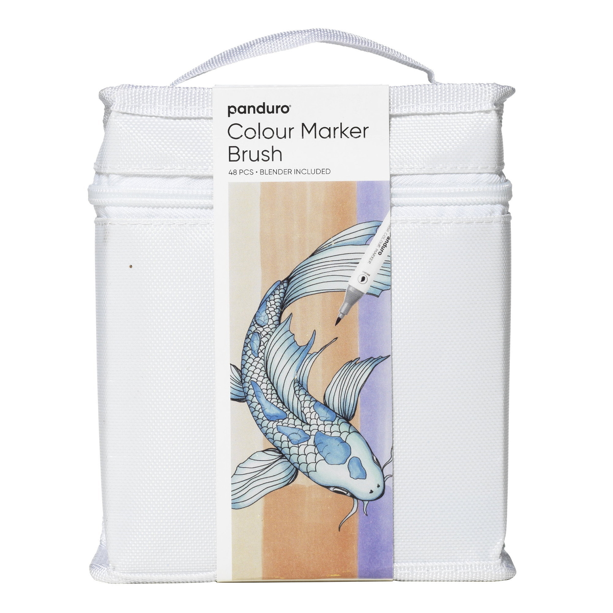 Panduro Colour Marker Brush 48 – twintip-markers med penselspids og ...