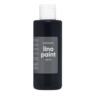 Panduro Lino Paint linoleumsmaling – 85 ml svart | Panduro
