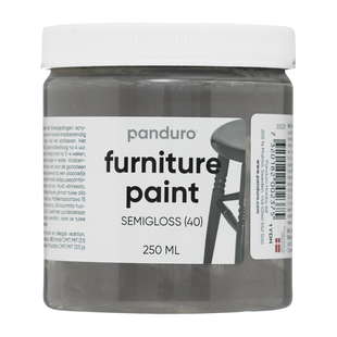 Panduro Furniture Paint møbelmaling, mørkegrå 250 ml | Panduro