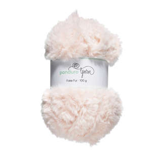Garn Faux Fur rosa 100g | Panduro