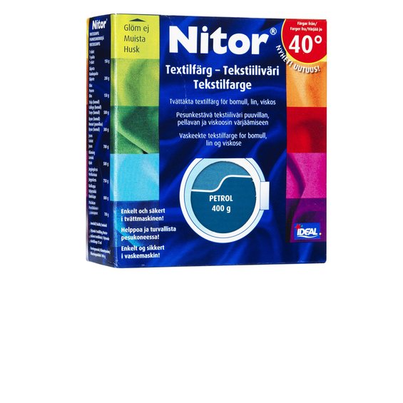 Nitor Textilfärg Petrol | Panduro