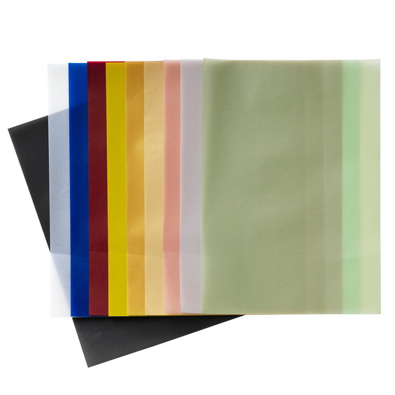 Transparent papir, A4, 10 ark i 10 farver | Panduro Transparent papir, A4, 10 ark i 10 farver | Panduro