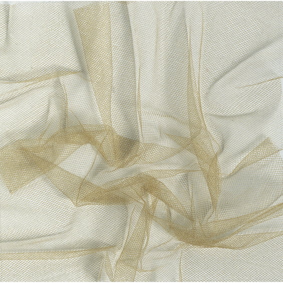 Tyll 150 cm x 3 m antikkgull