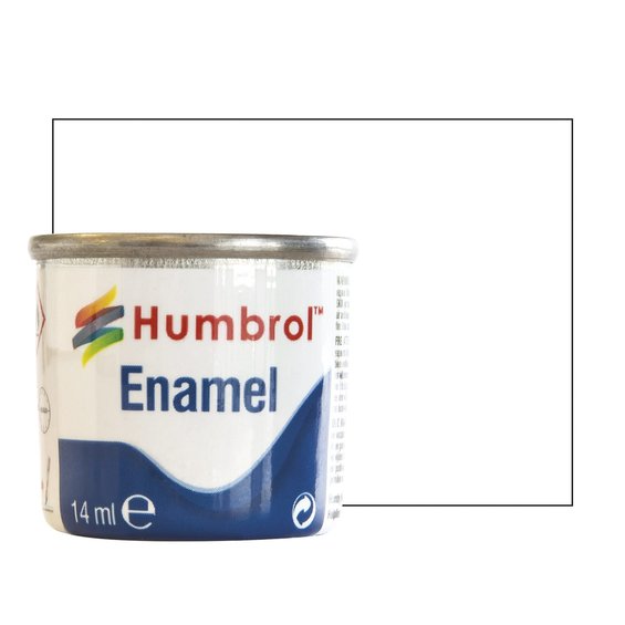 Humbrol 130 White Satin