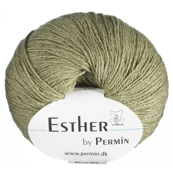 Garn Esther 50g lime | Panduro