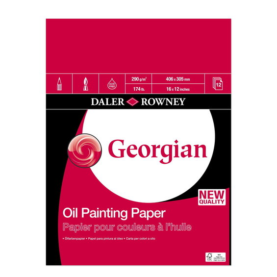 Georgian block 41x31cm 290g/m² | Panduro