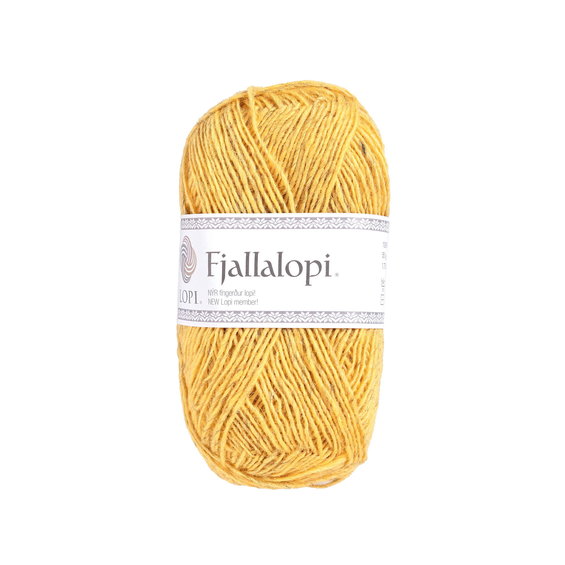 Garn Istex Fjallalopi 50g gul – Summer yellow 3040 | Panduro