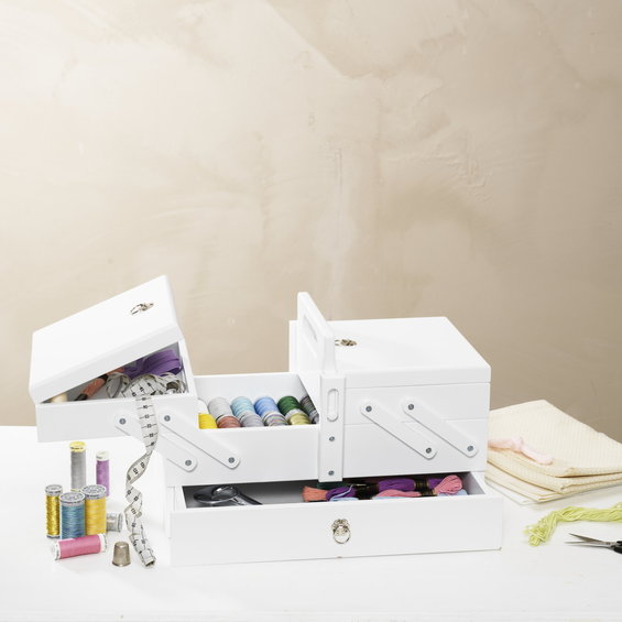 Syskrin i træ, 35×18×22 cm | Panduro