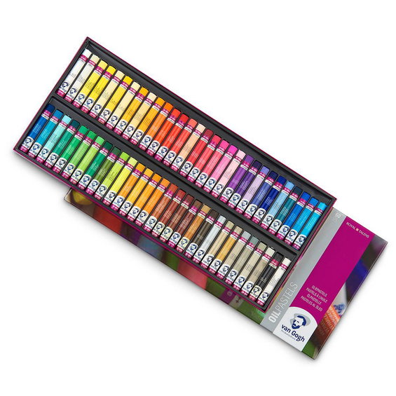 Van Gogh Oil Pastels set 60 | Panduro