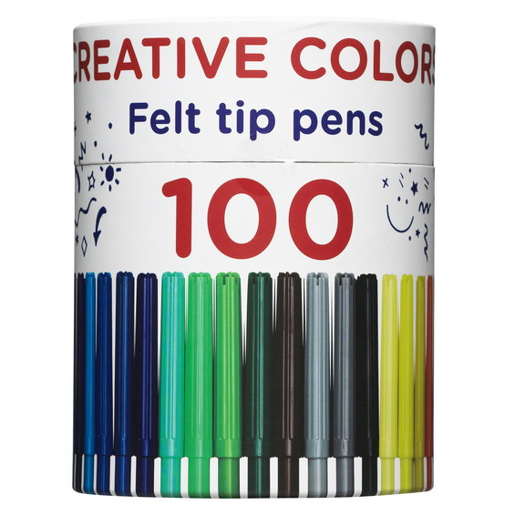 Malebøker & tusjer - Tusjer & fargelegging | Panduro