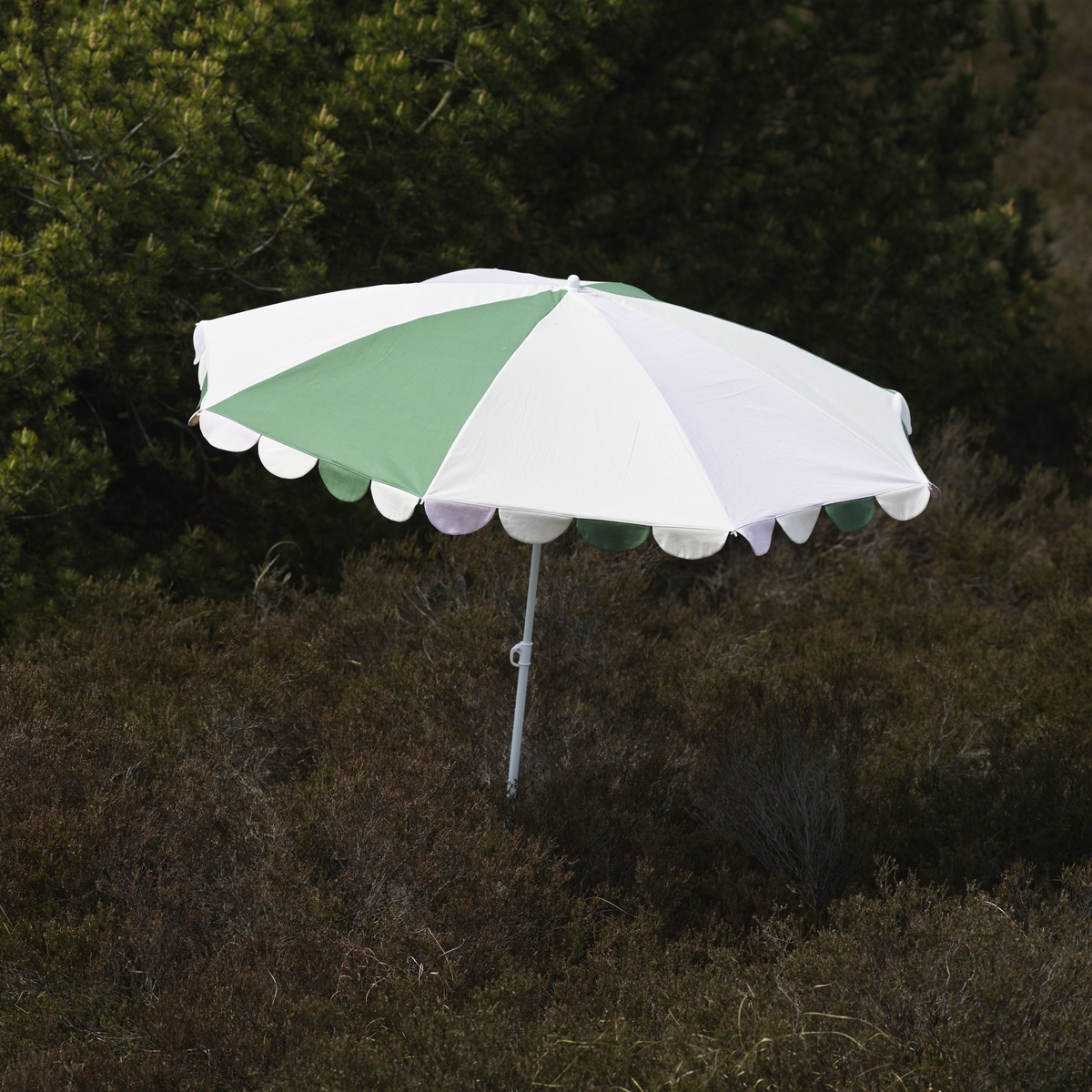 Klä om ett parasoll